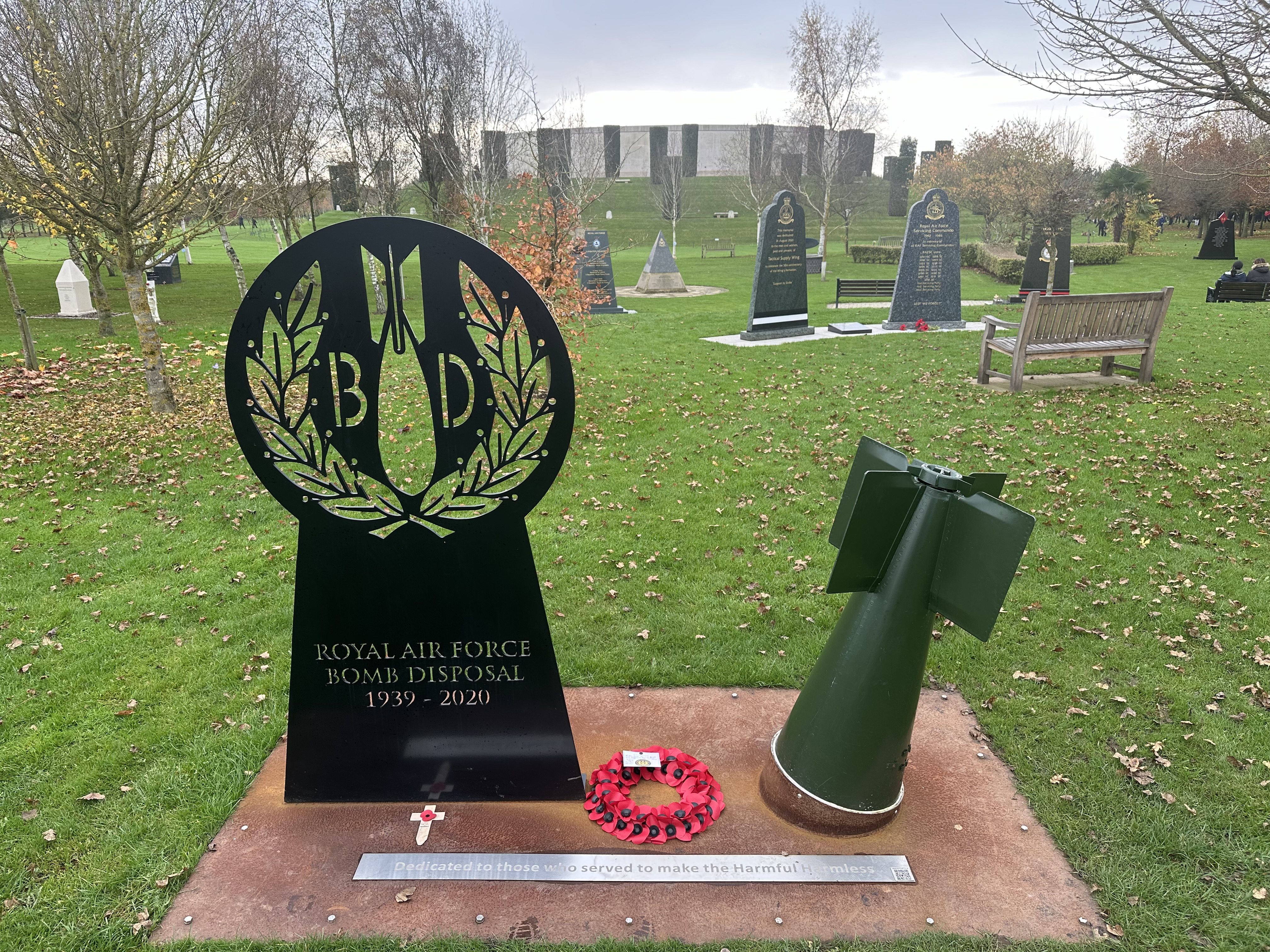 The National RAF Bomb Disposal Memorial – To commemorate the service of ...